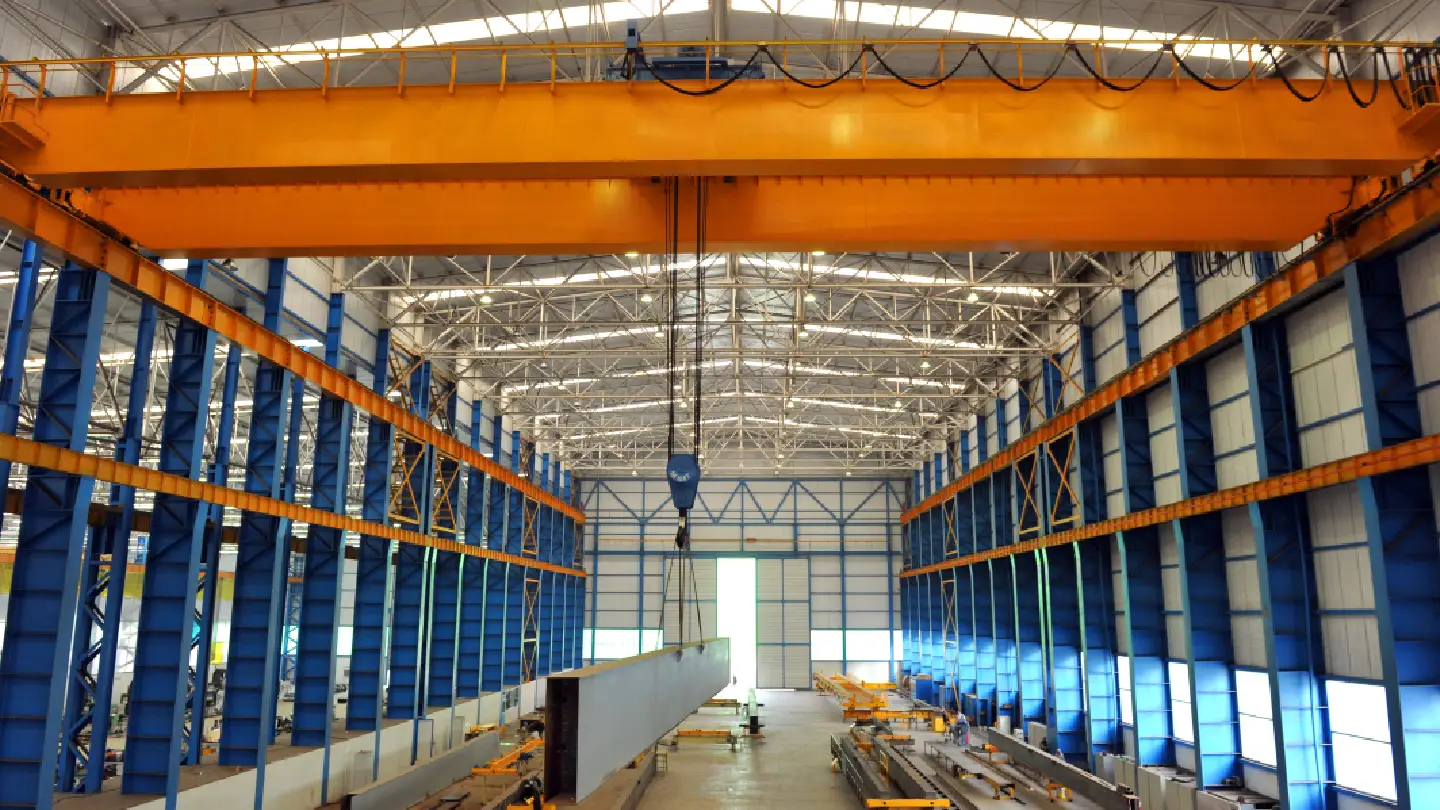 Level completes bridge crane project for injection mould handling